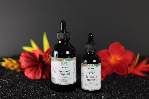 Immune Support Blend Alcohol-based Herbal Tincture - Etsy