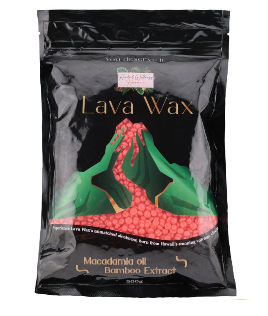 Lava Wax Hair Removal Hard Wax Beans for Full Body, Facial, Eyebrow ...
