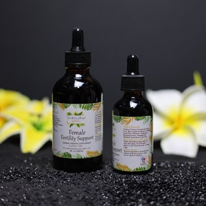 Female Fertility Support Alcohol-free Tincture Liquid Extract - Etsy