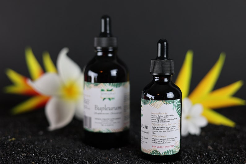 Bupleurum (bupleurum Chinense) Alcohol-free Dried Root Herbal Tincture ...