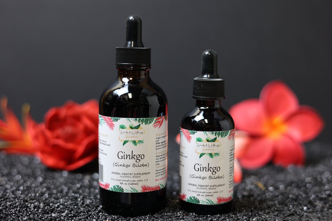 Ginkgo (ginkgo Biloba) Dried Seed Alcohol-based Tincture - Etsy