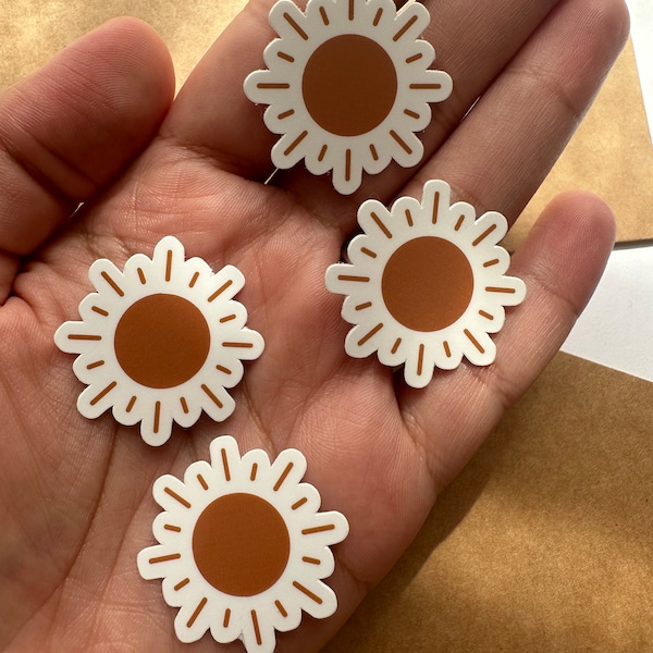 Sun Stickers - Etsy