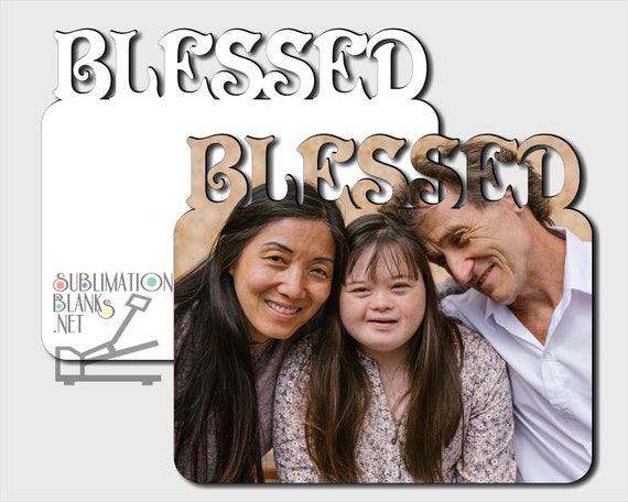 BLESSED PICTURE Frames Sublimation Blanks Unisub Blanks | Etsy