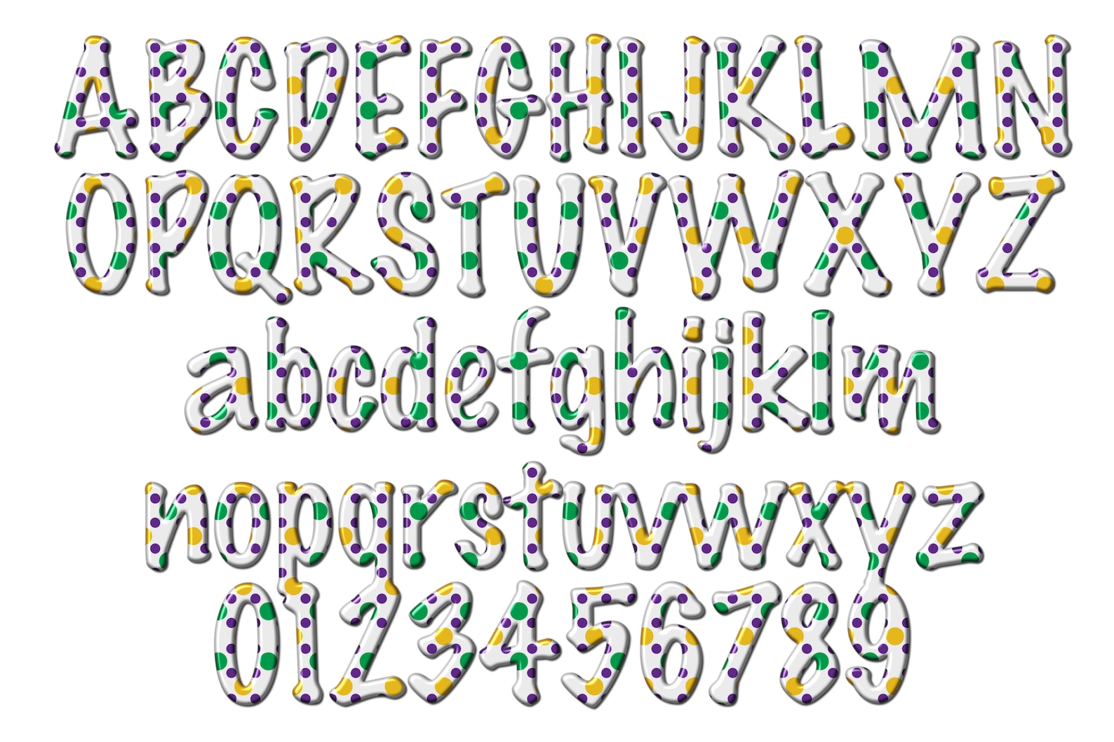 MARDI GRAS PNG Font Png Letters Png Alphabet Monogram - Etsy