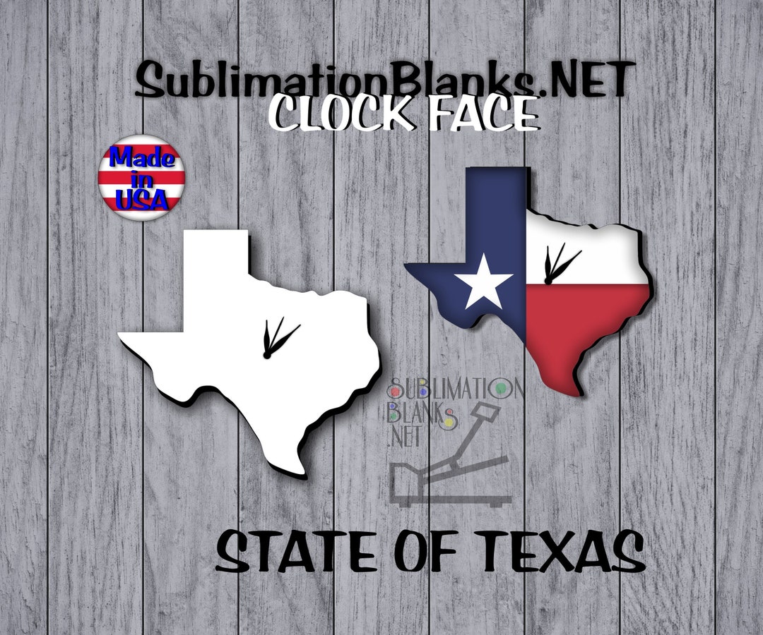 SUBLIMATION CLOCK FACE -sublimation Blanks - Clock Hardware - Diy ...
