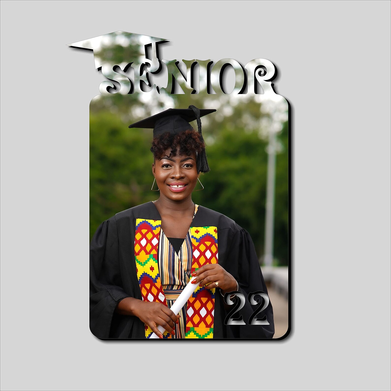 GRAD (CAP on D) PICTURE Frames Sublimation Blanks Unisub Blanks for ...