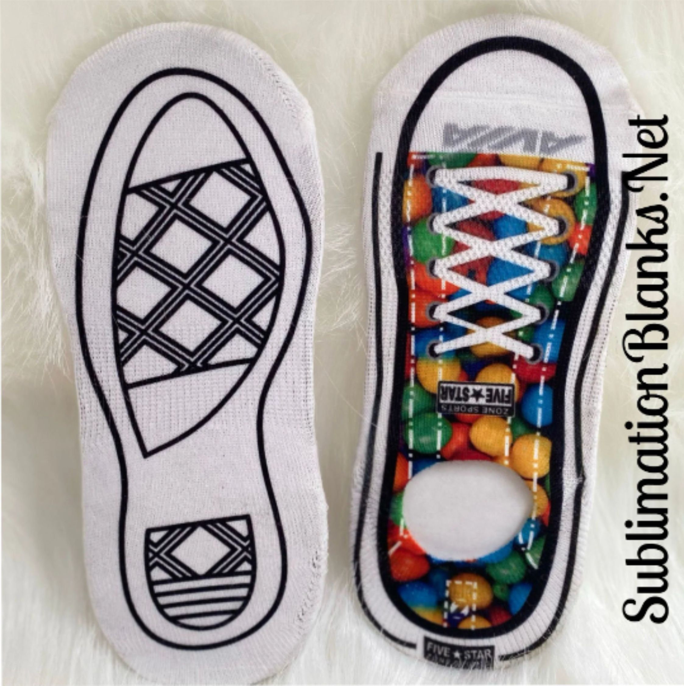 Sublimation Sock Jig No Show Sock Jig One Size Fits All | Etsy