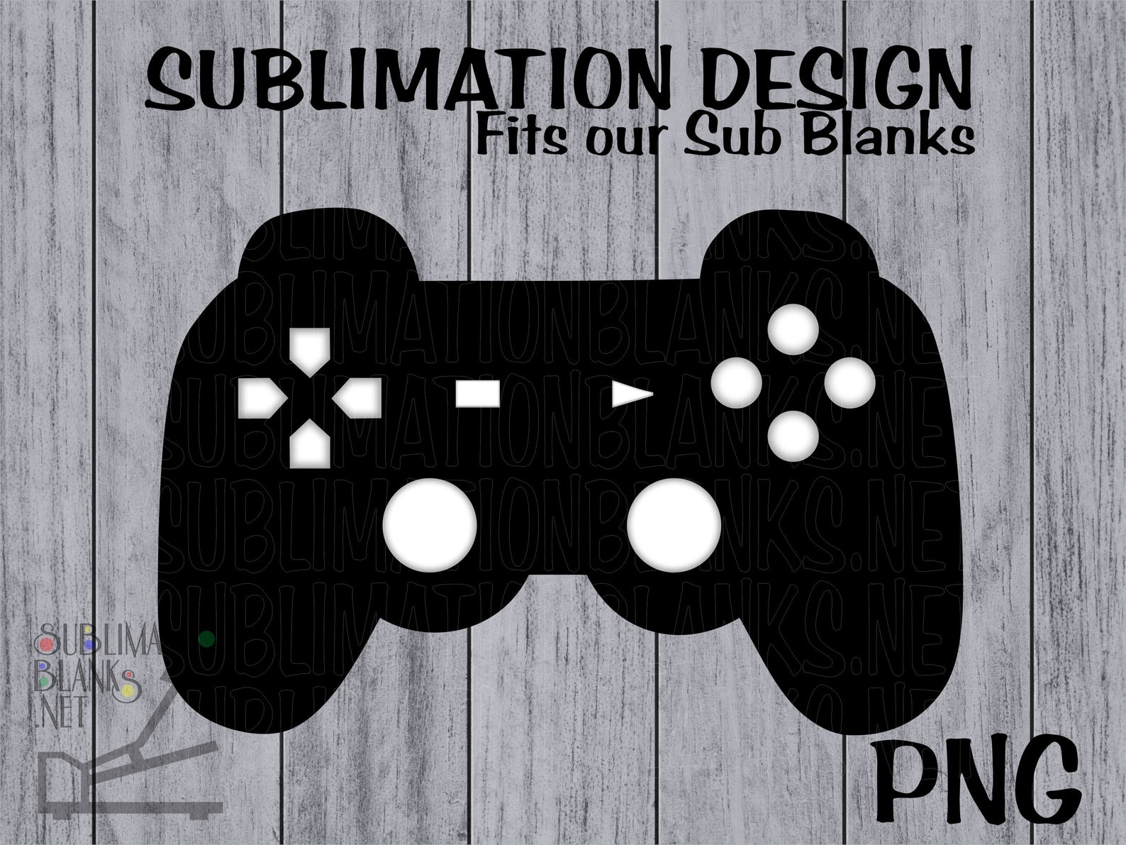 Game CONTROLLER SVG PNG Sublimation Designs Download - Etsy