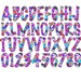 WATERCOLOR Png ALPHABET Png Font Png Sublimation Designs - Etsy
