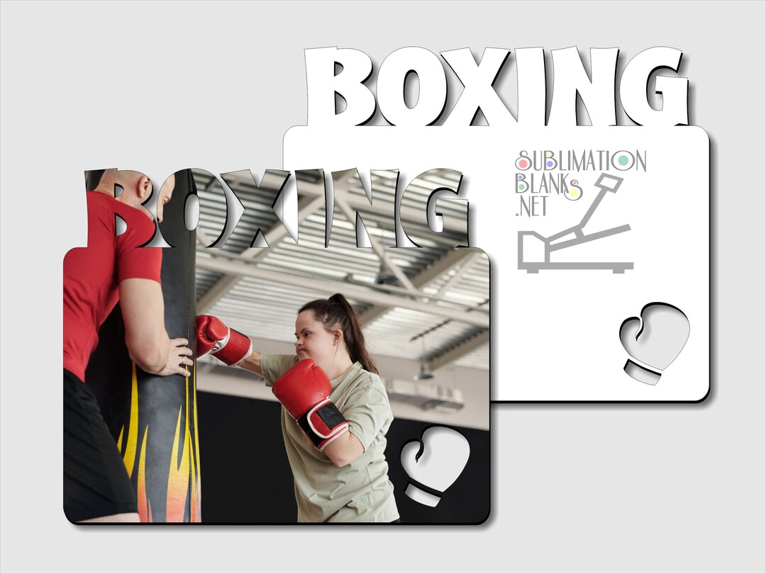 BOXING, BOXER, Picture Frame, Sublimation Blanks, Photo Frames, Gifts ...