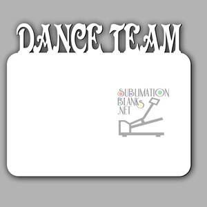 DANCE TEAM, FINISHED Product, Personalized Gift, Picture Frame, Custom ...