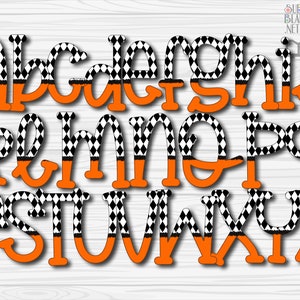 Sublimation Designs Png HALLOWEEN ALPHABET Letters PNG Doodle Font ...