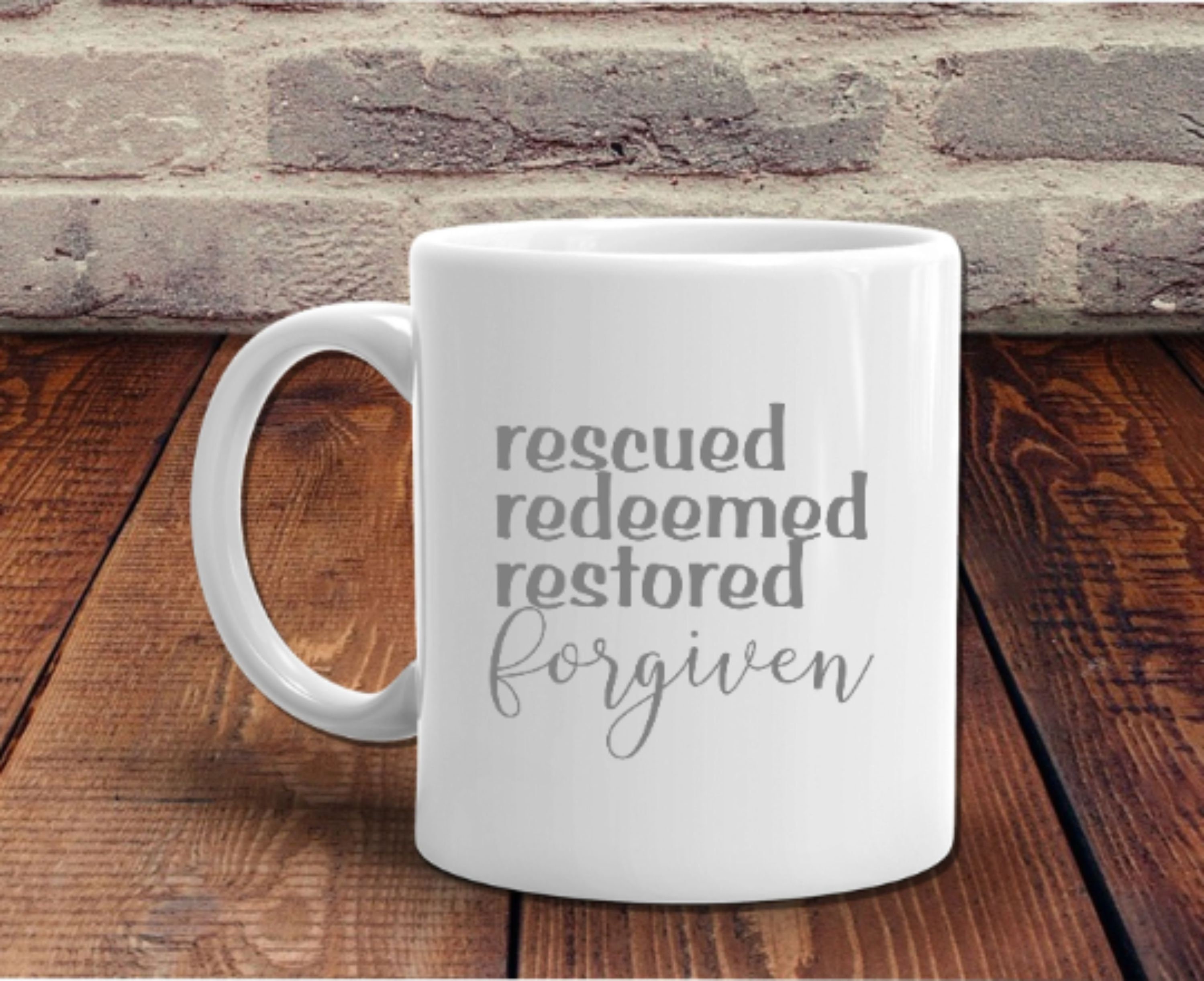 Jesus Svg Dxf Png Rescued Redeemed Restored Forgiven Svg - Etsy