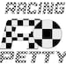 NASCAR Font, Racing Font, Png, Black White Checkered, Font, Letters ...