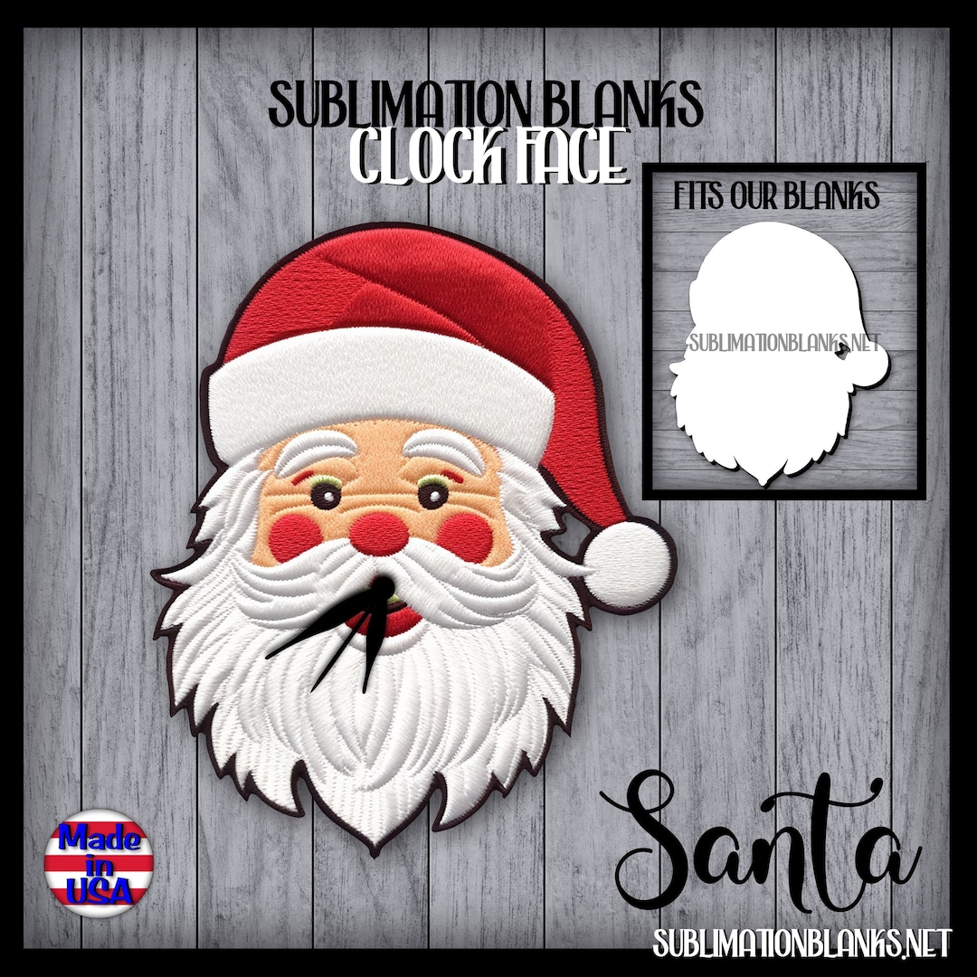 SUBLIMATION CLOCK FACE -sublimation Blanks - Clock Hardware - Diy ...