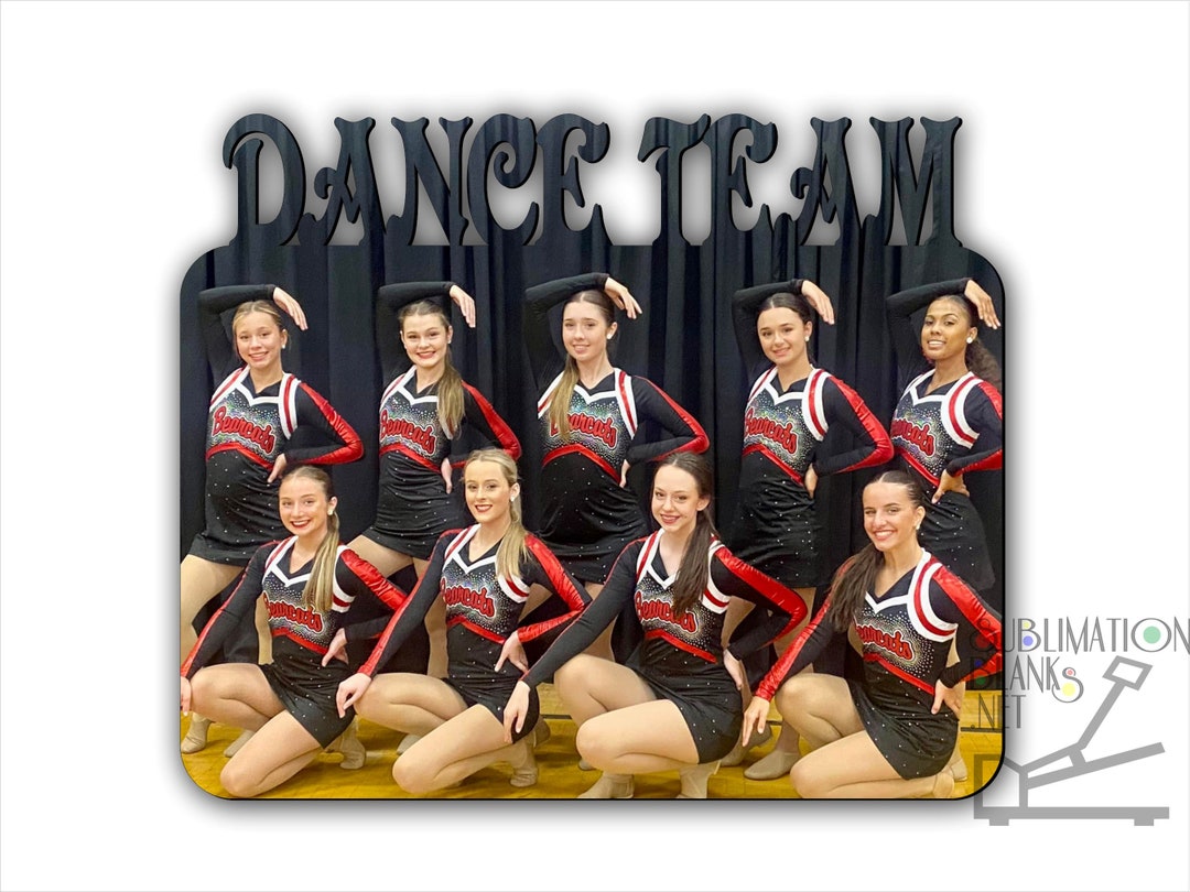DANCE TEAM FINISHED Product Personalized Gift Picture - Etsy