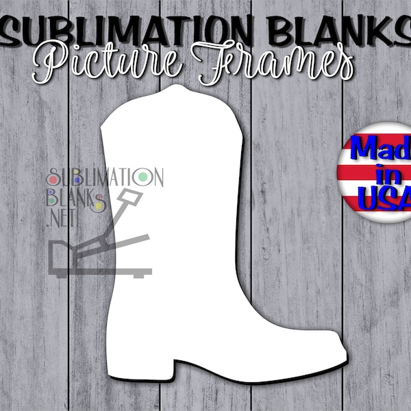 Cowboy Boot Picture Frame - Etsy