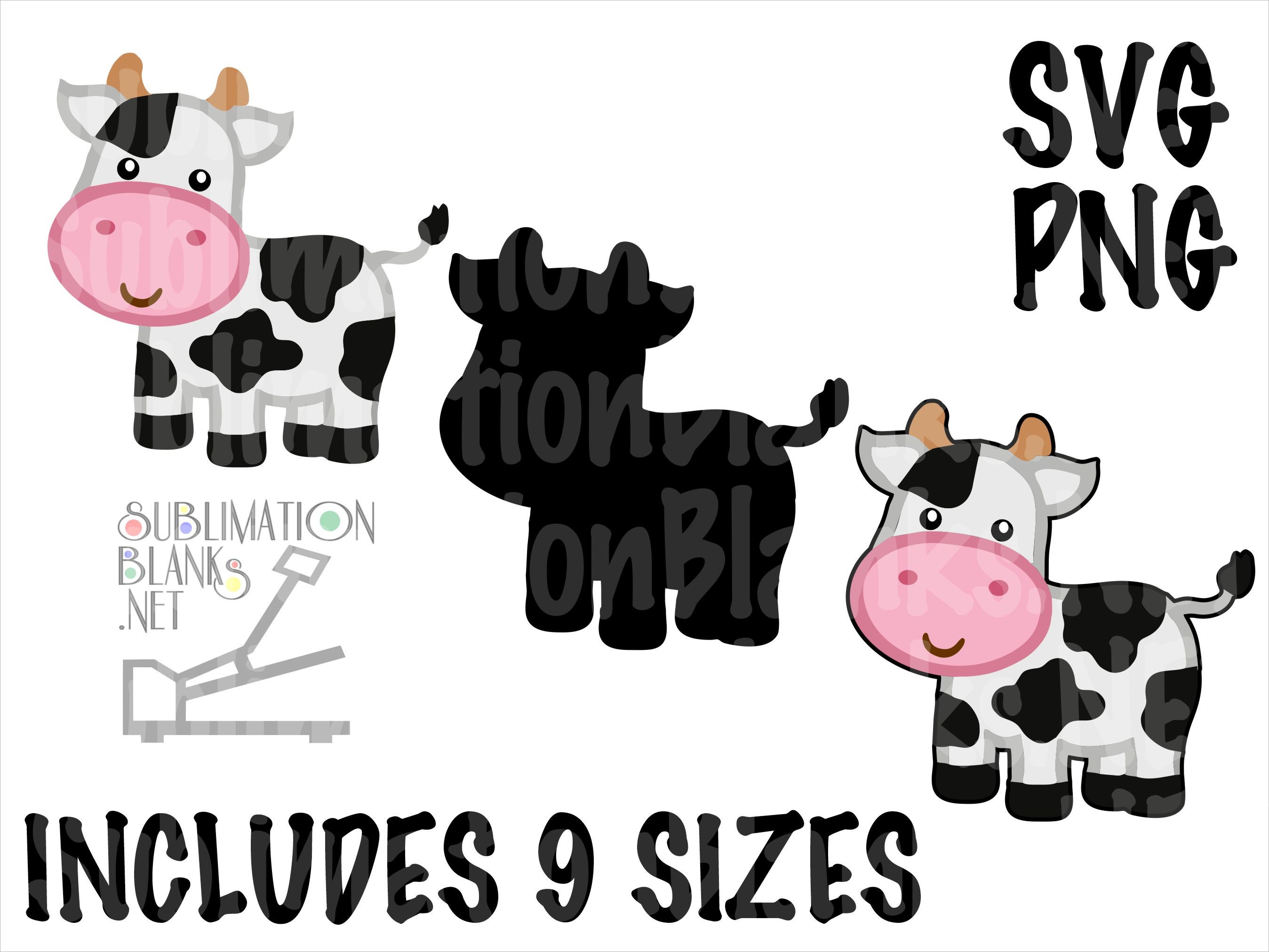 COW SVG Cow Png Cut Files Cow Clipart Cow Cut File - Etsy