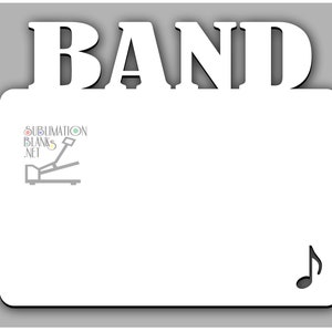 BAND, Marching Band, High School, Picture Frame, Sublimation Blanks ...