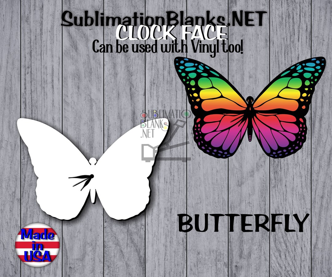 SUBLIMATION CLOCK FACE -sublimation Blanks - Clock Hardware - Diy ...