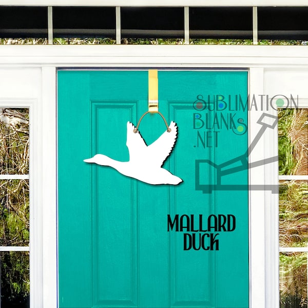 Mallard Duck Door Hanger - Etsy