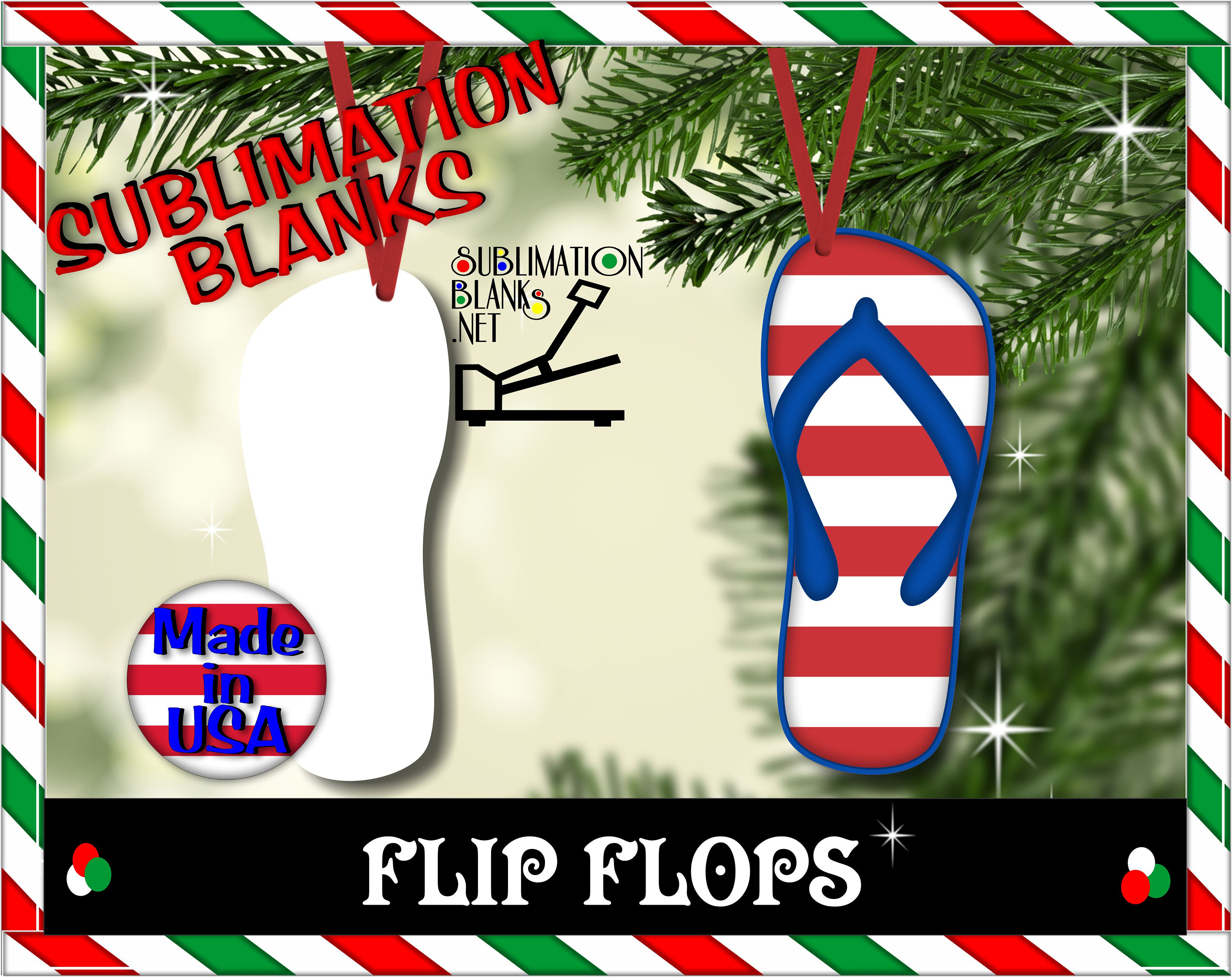 American Flag SVG PNG Sublimation Designs Downloass Flip Flops Popular ...