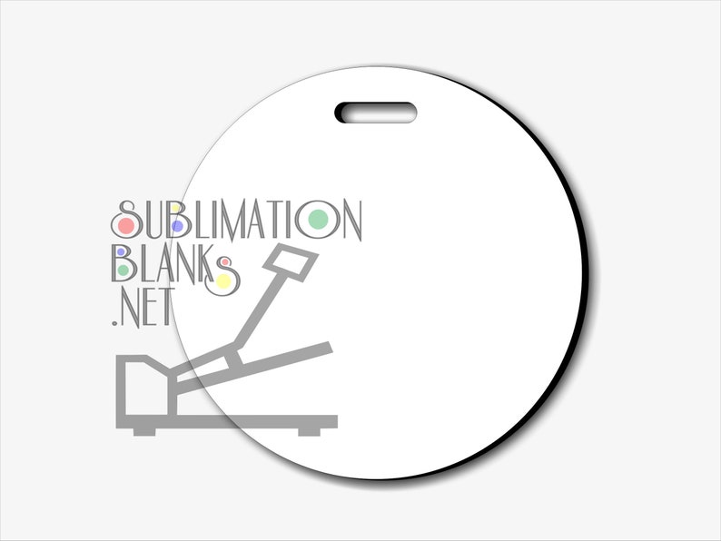 BAG TAG Sublimation Blanks DOUBLE Sided Luggage Tag - Etsy