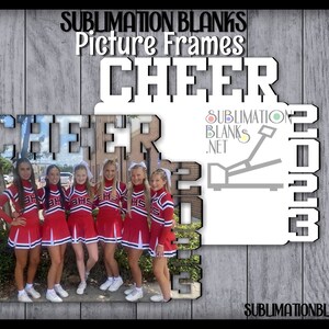 Sublimation Blanks Picture Frames CHEER 2023 Photo Frame Unisub Mdf Diy ...