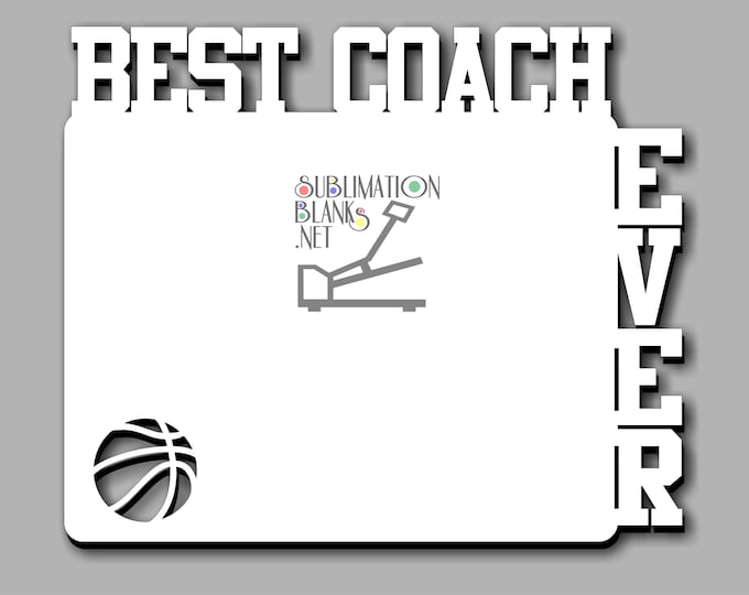 BEST COACH Ever BASEBALL Softball Picture Frame | Etsy