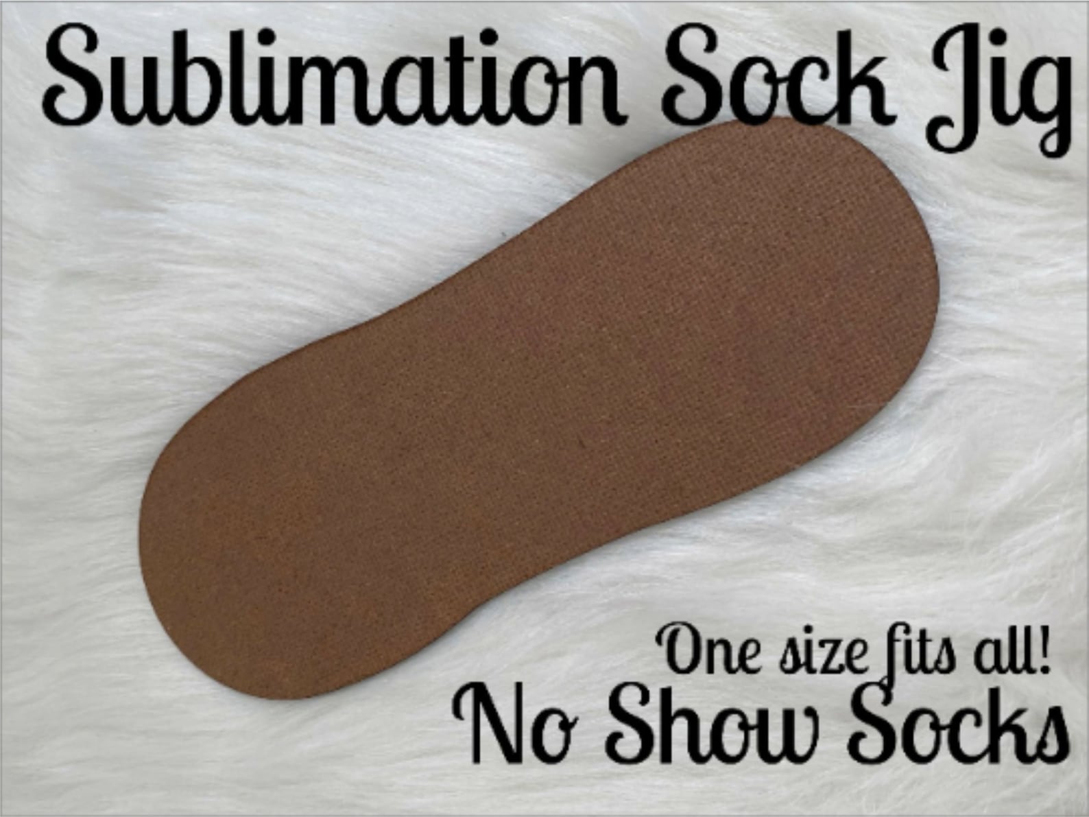 Sublimation Sock Jig No Show Sock Jig One Size Fits All | Etsy