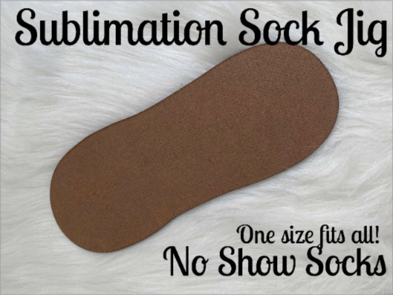 Sublimation Sock Jig No Show Sock Jig One Size Fits All | Etsy