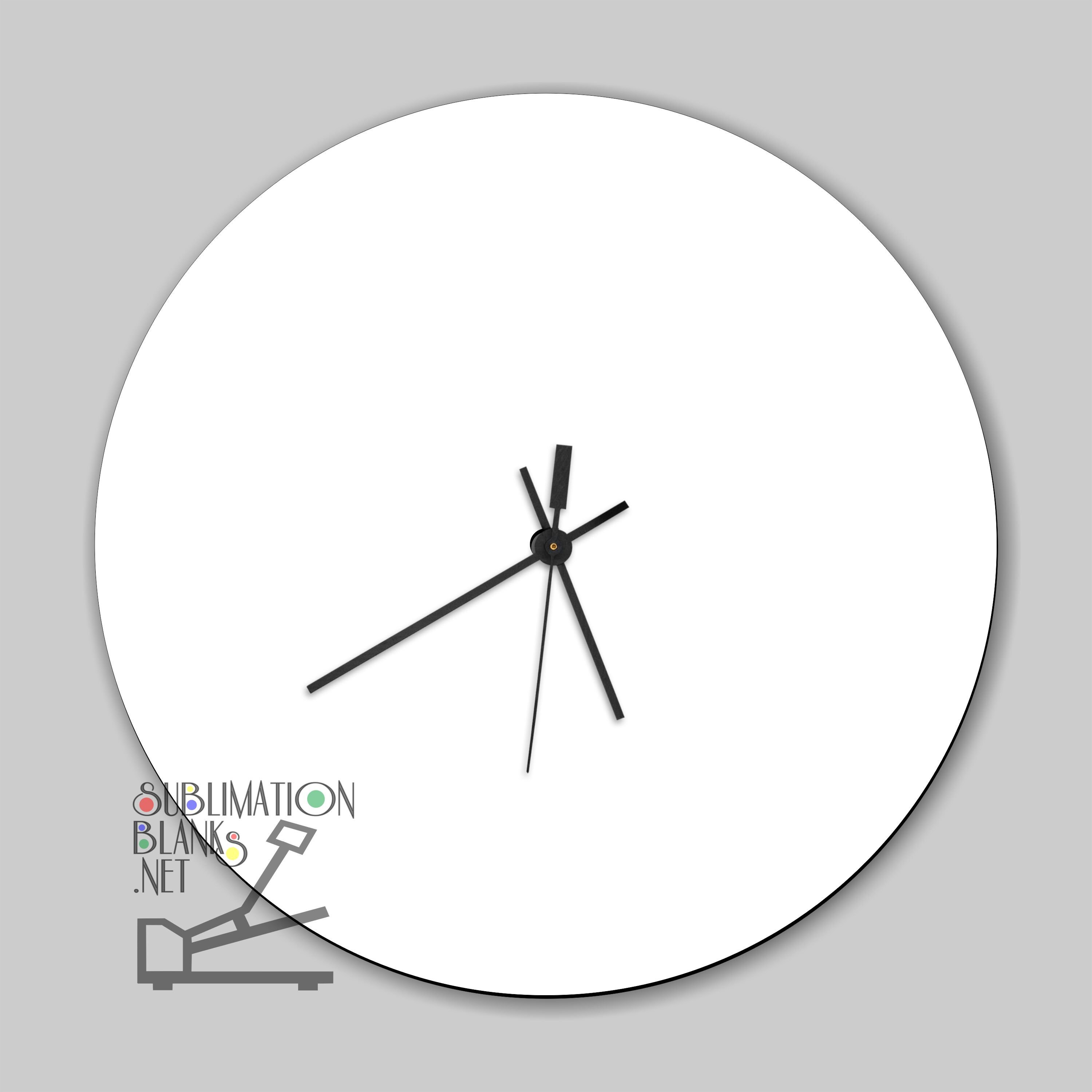 CLOCK FACE Sublimation Blanks Unisub Blanks for - Etsy