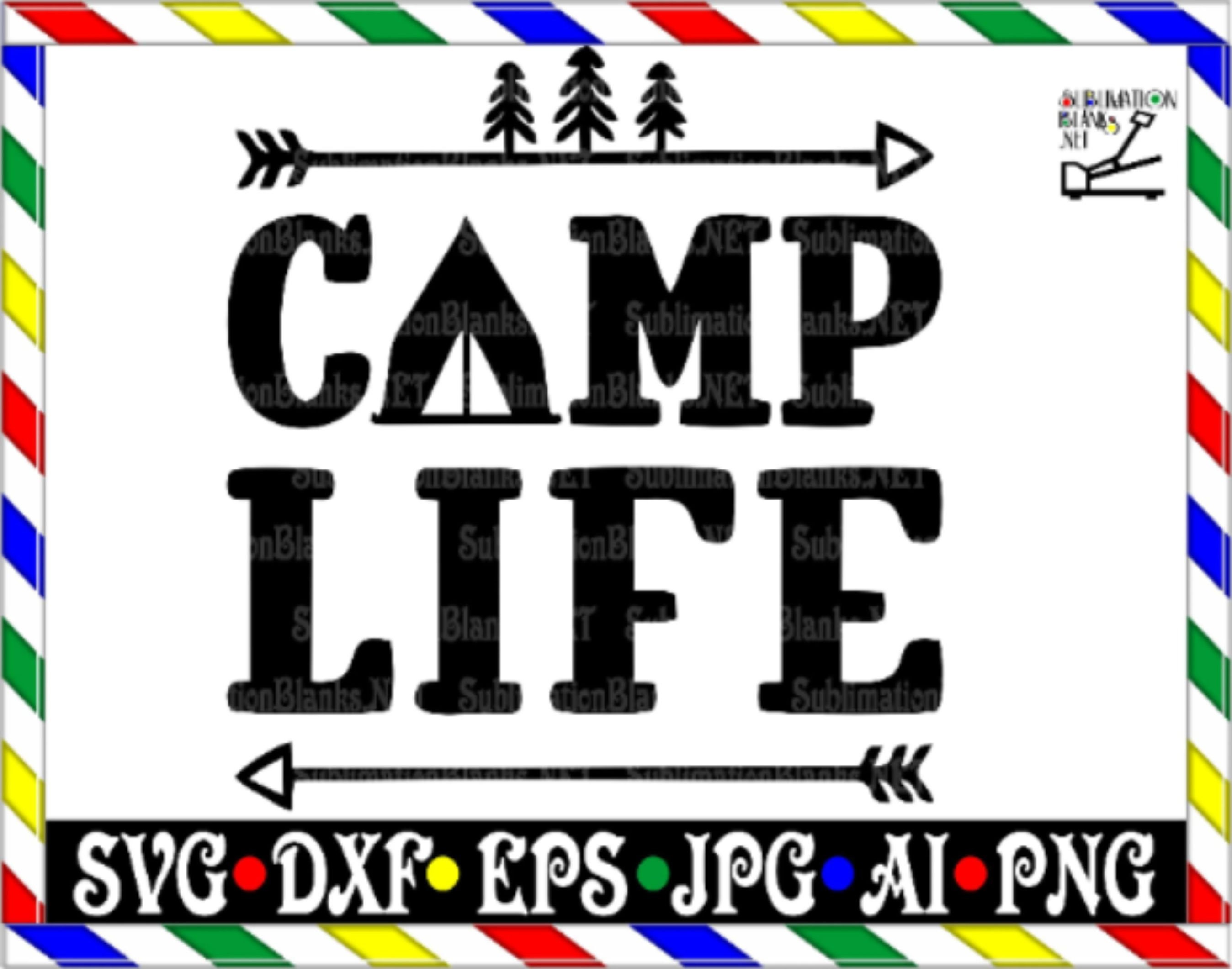Camping Bundle SVG Camping SVG Camping Silhouette Camp - Etsy