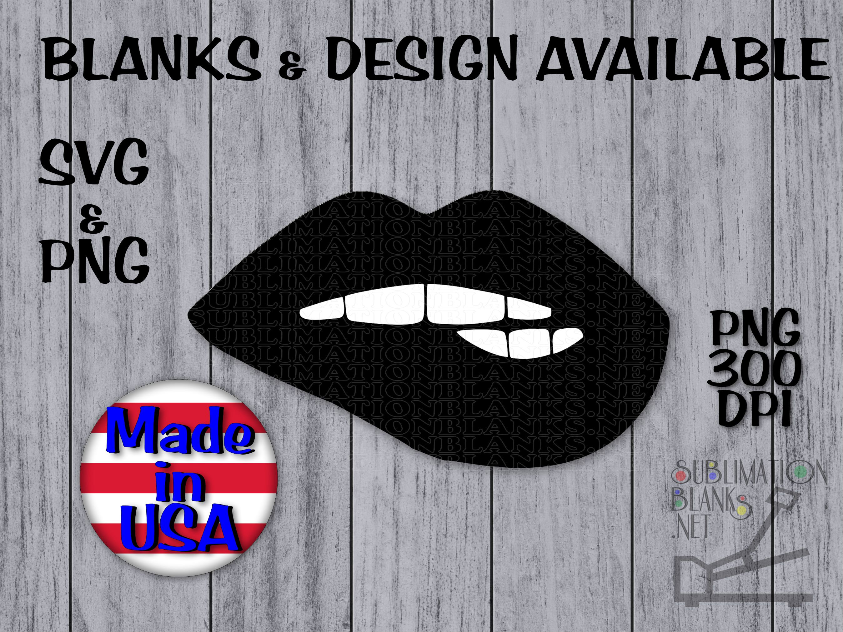 80's Biting LIPS Svg Png Sublimation Earring Designs Sublimation ...