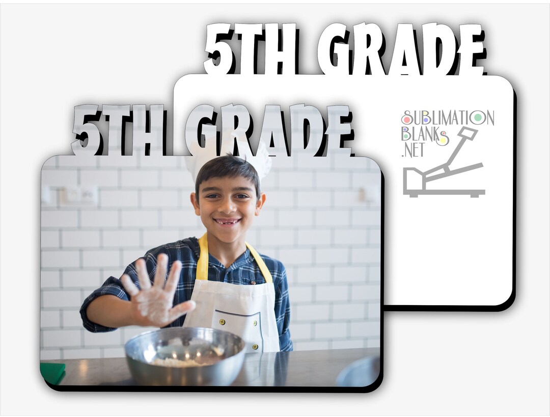 5th GRADE, FIFTH Grade, PICTURE Frames, Sublimation Blanks, Photo Frame ...