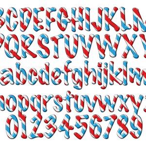 RED BLUE Png, DOODLE Font, Letters, Png, Alphabet, Monogram ...