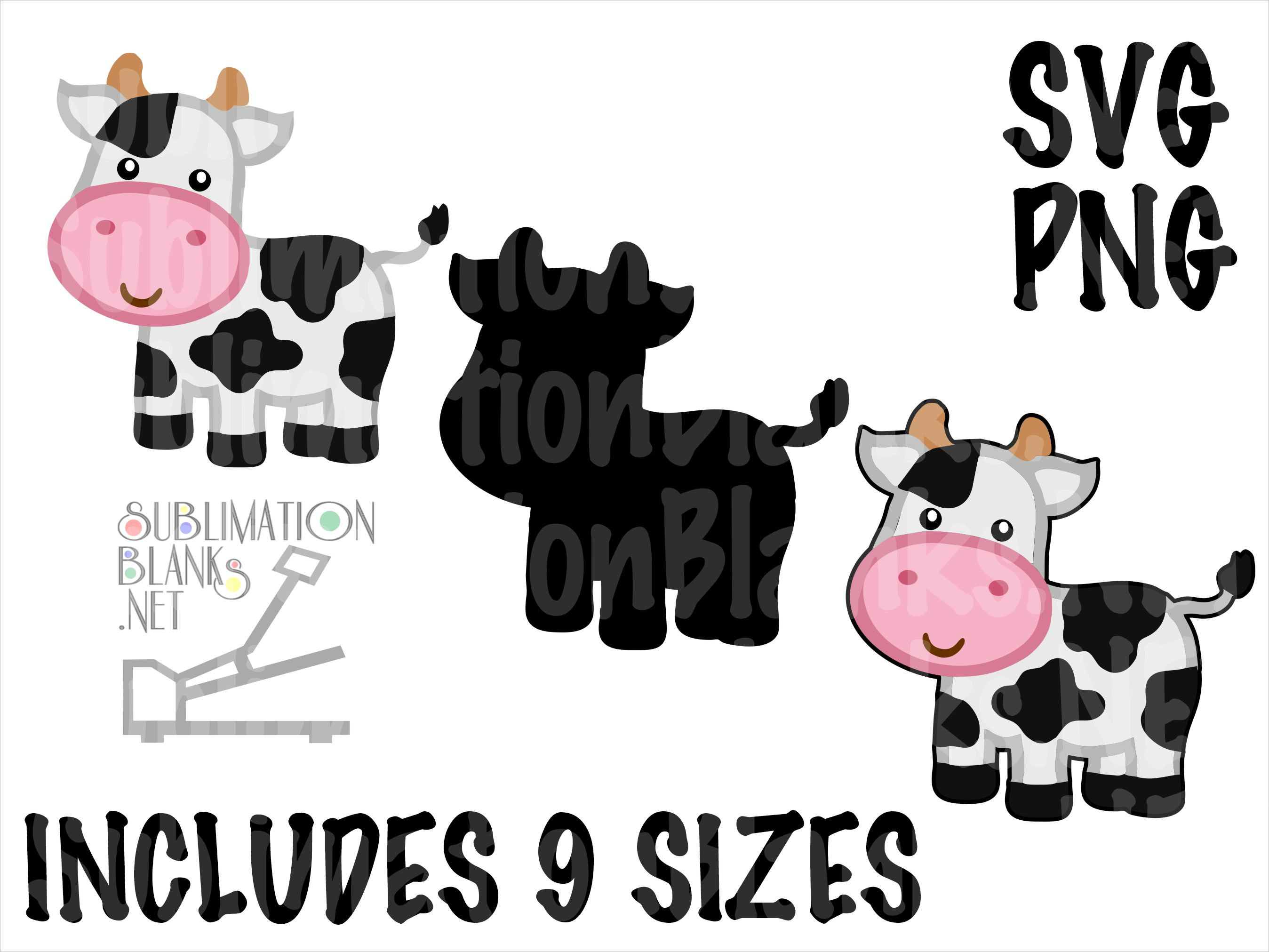 COW SVG Cow Png Cut Files Cow Clipart Cow Cut File - Etsy