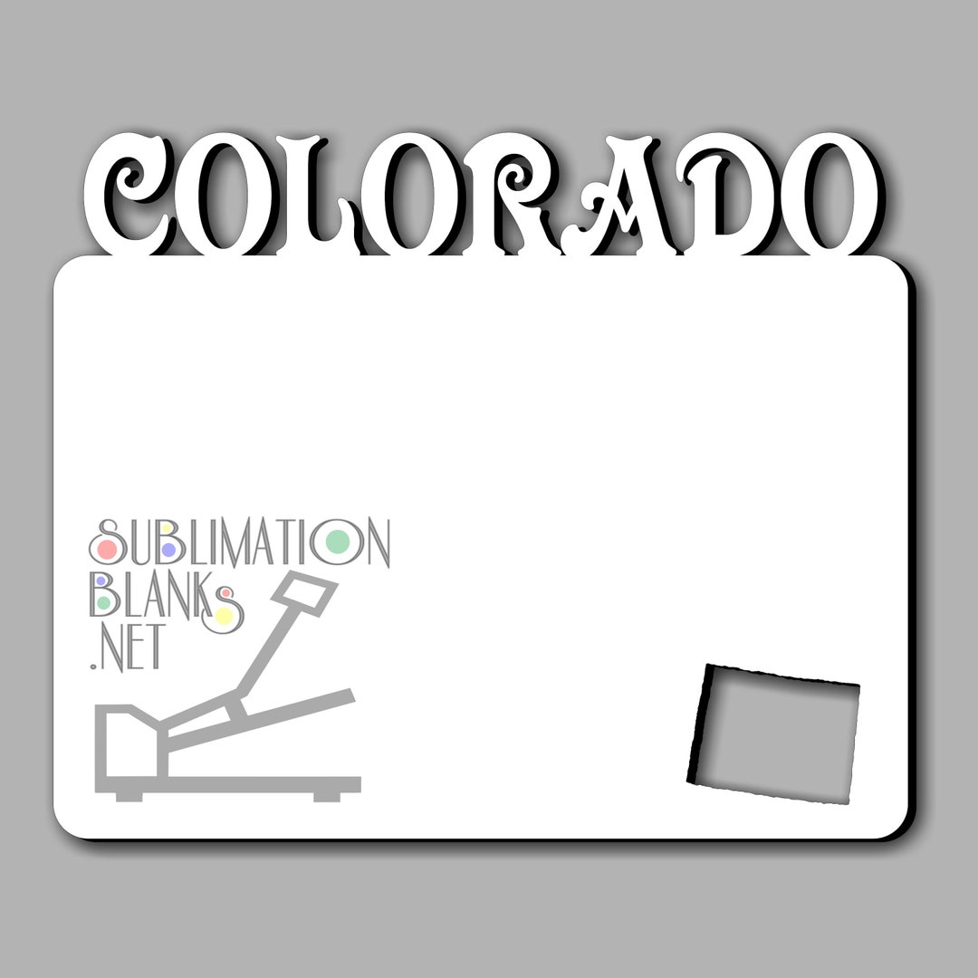 COLORADO, PICTURE Frames, Sublimation Blanks, Unisub, Blanks for ...
