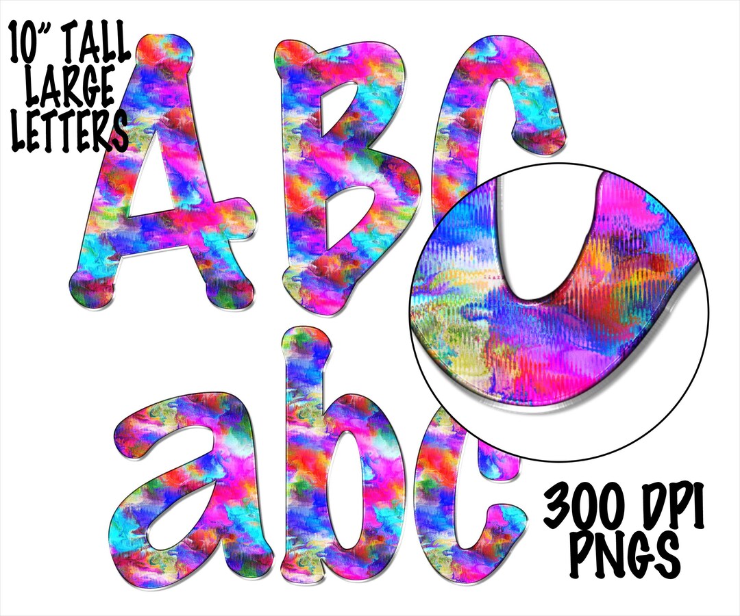 WATERCOLOR Png, ALPHABET Png, Font Png, Sublimation Designs Downloass ...