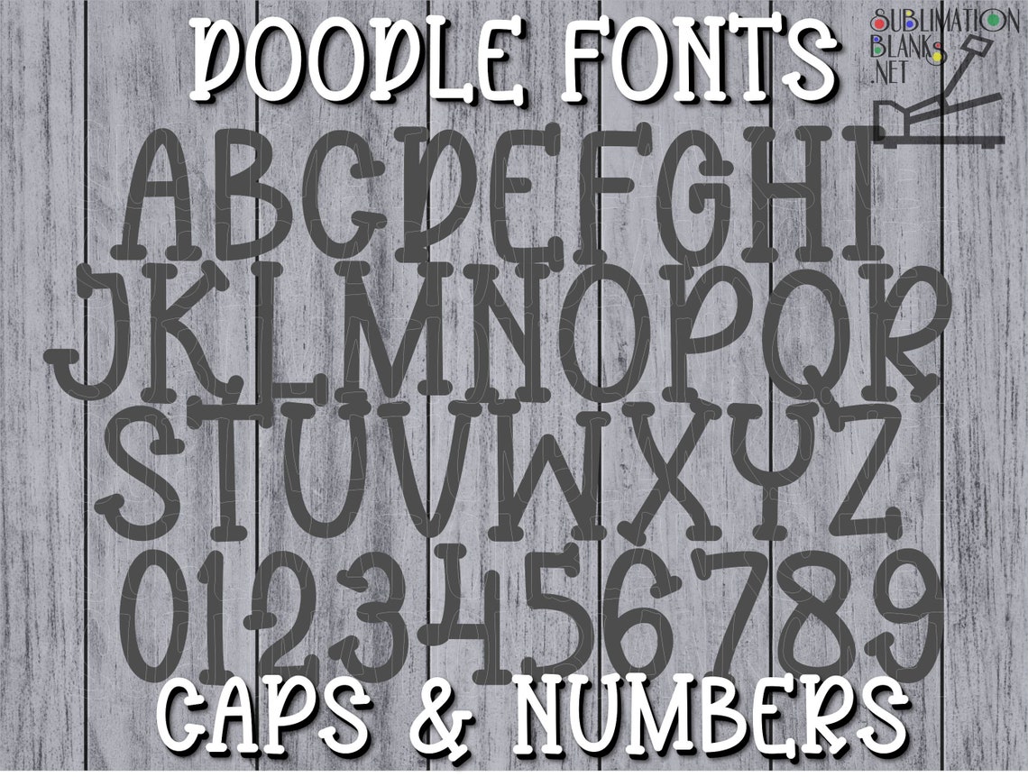 LEOPARD Woodgrain Alphabet Letters PNG Doodle Font Sublimation - Etsy