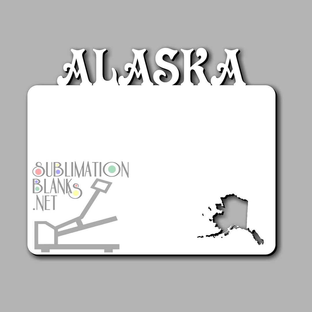 ALASKA, PICTURE Frames, Sublimation Blanks, Unisub, Blanks for ...