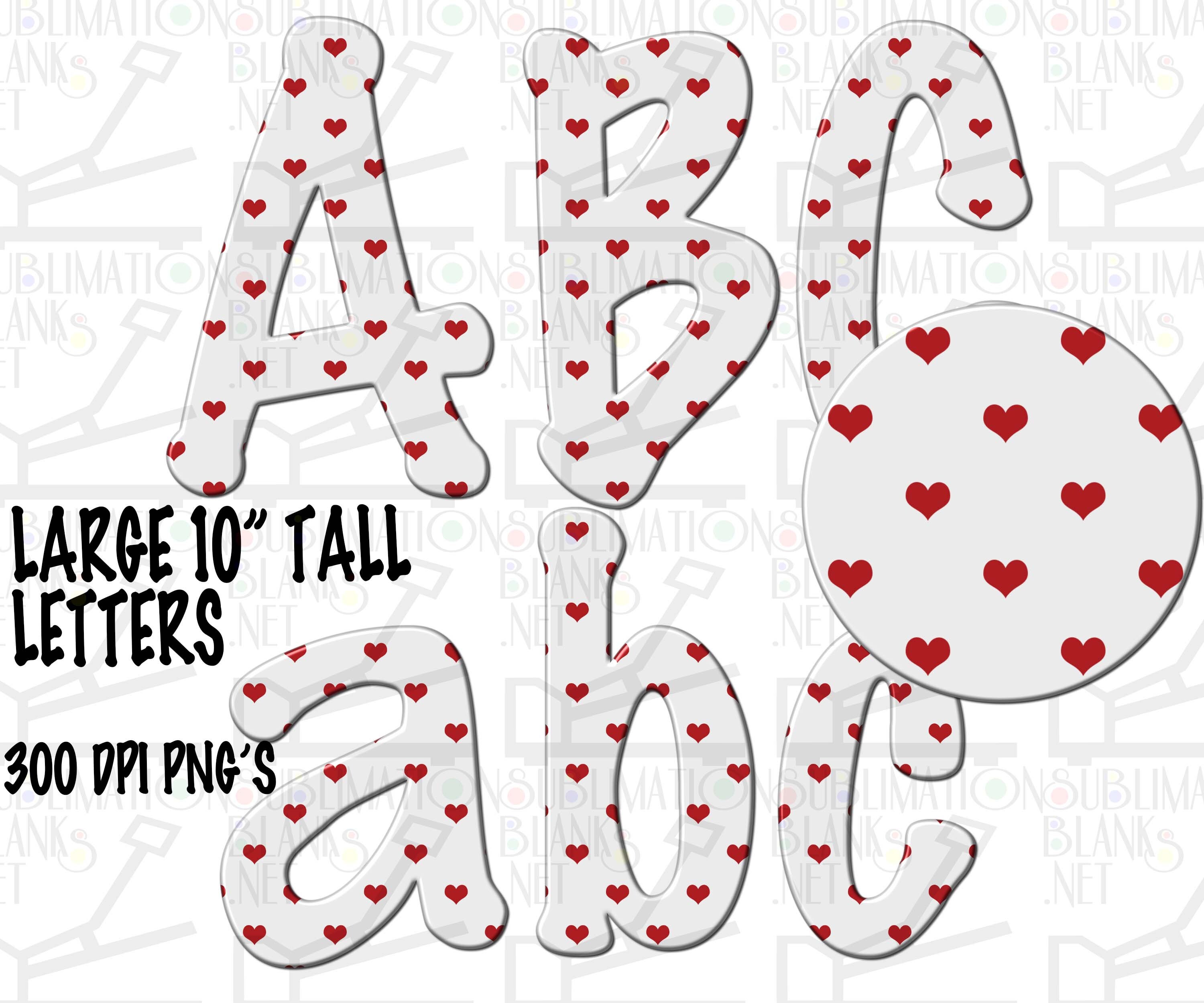 VALENTINE PNG Font Png Letters PNG Alphabet Monogram | Etsy
