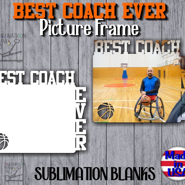 Basketball Coach Picture Frame - Etsy