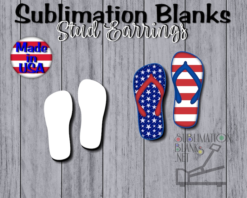 American Flag FLIP FLOPS SVG Summer Png Sublimation Designs Download ...