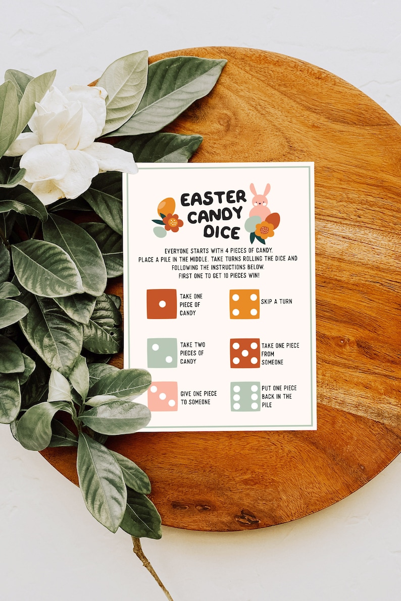 Easter Candy Dice Game | Family Easter Game | Kids Easter Game ...