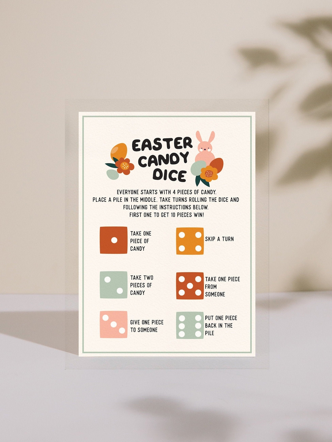 Easter Candy Dice Game | Family Easter Game | Kids Easter Game ...