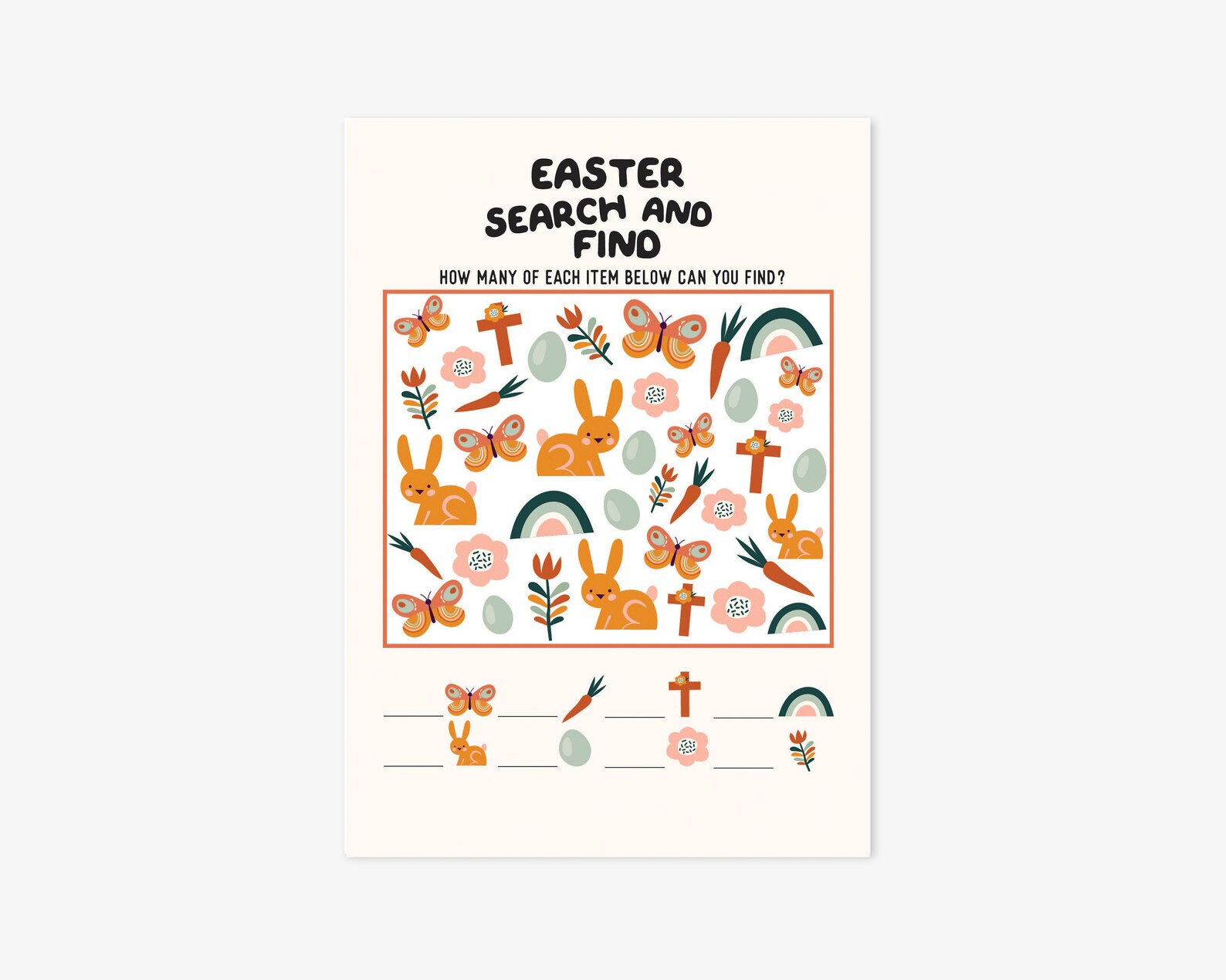 Easter Game Bundle Easter Story Scramble Family Game Easter Candy Dice ...