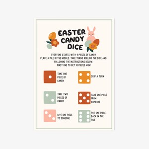 Easter Candy Dice Game | Family Easter Game | Kids Easter Game ...
