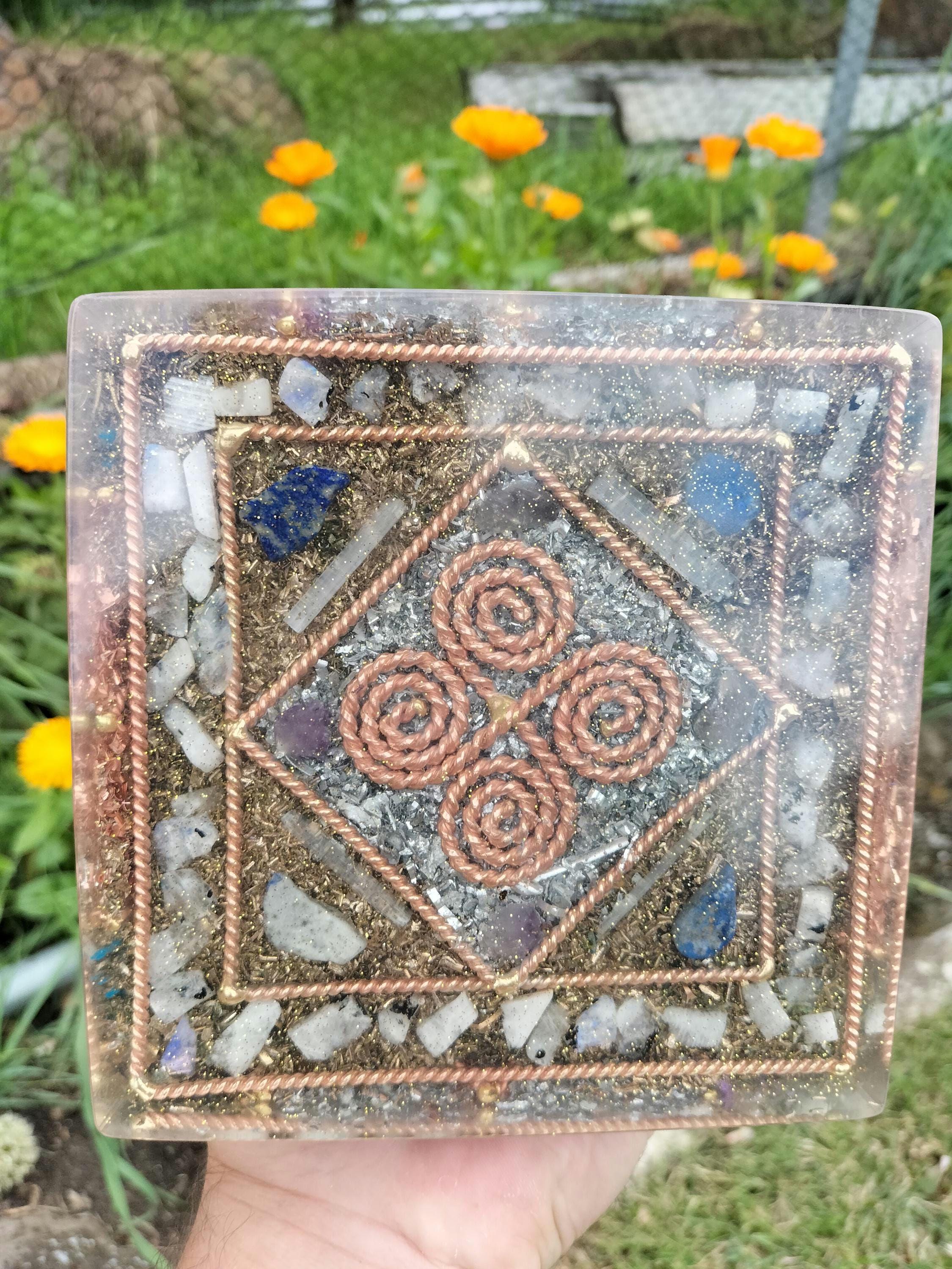 Massive Orgone Generator 76 Degree Prussian - Eloquent Elegance - Etsy