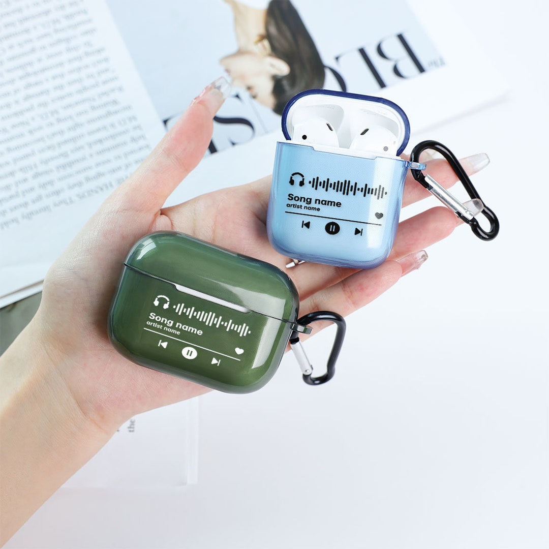 Clear Custom Music Player Song Singer Airpods Case for Airpods Pro 2 ...